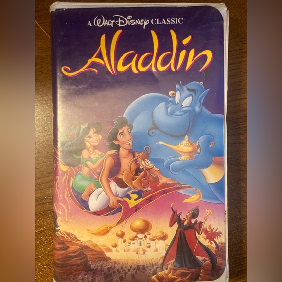 Disney | Other | Vhs Tape Aladdin | Poshmark